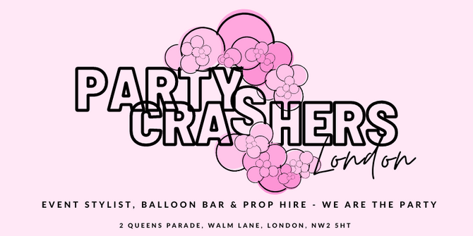 Party Crashers London | London Helium Balloon Delivery & Event Stylist