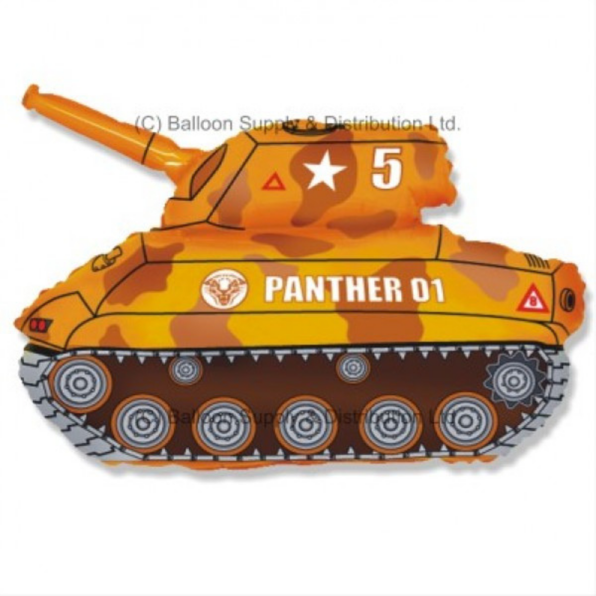 Army Tank Balloon – Party Crashers London